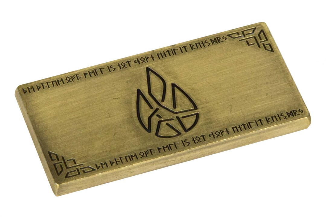 Fantasy Coins Small Antique Gold Dwarven Bar 1 - Etsy