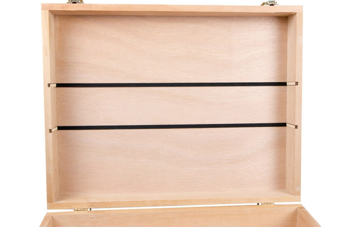 Wooden Artist Case With Euro Card Organizer - Etsy