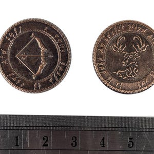 Fantasy Coins - Elven Copper Piece - Etsy