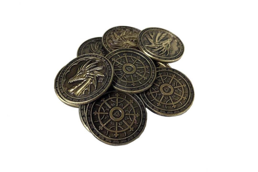 Fantasy Coins - Magic Gold - Etsy
