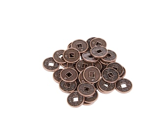 Japanese Themed Gaming Coins Tiny 15mm 18-pack | Etsy