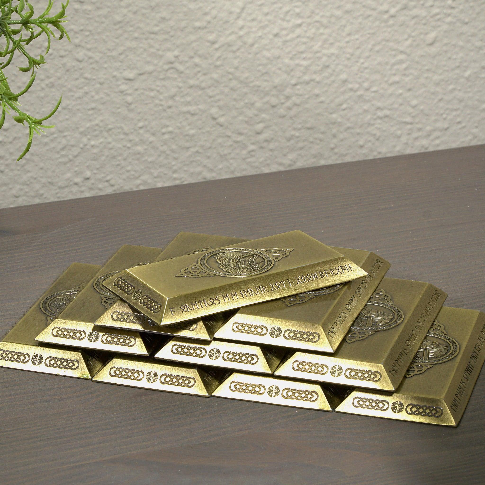 Fantasy Coins - Large Antique Gold Dwarven Bar (1) - Etsy