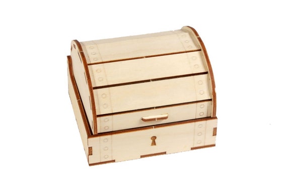 Mini Treasure Chest - Etsy
