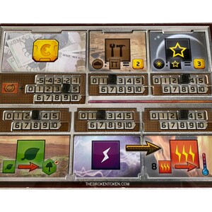 Terraforming Mars Acrylic Overlay - Etsy