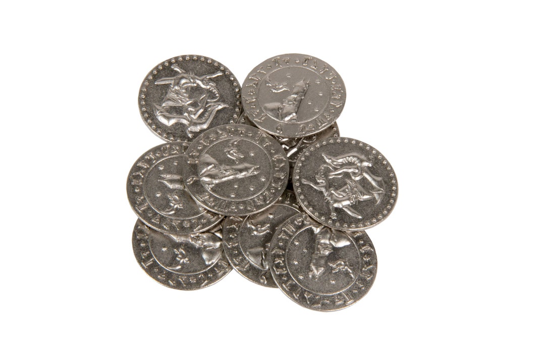Dragons Themed Gaming Coins - Large 30mm (9-pack) - Etsy