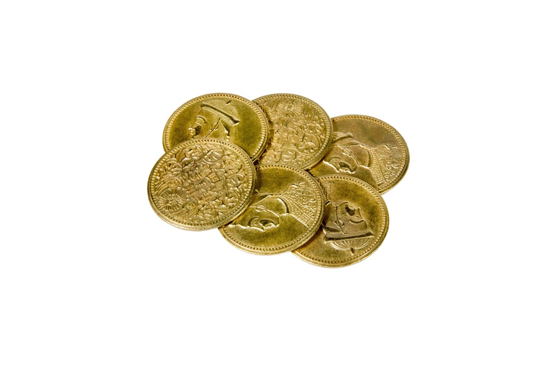Chinese Themed Gaming Coins - Jumbo 35mm (6-pack) - Etsy