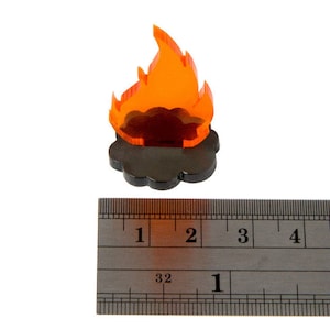 Smoke & Fire Tokens (10) - Etsy