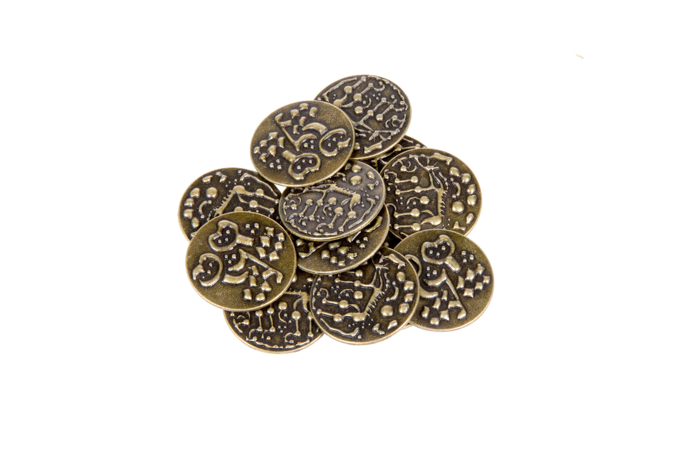 Celtic Themed Gaming Coins Medium 25mm 12-Pack | Etsy