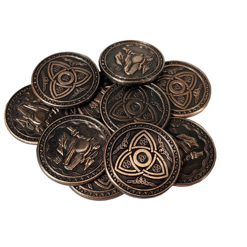 Fantasy Coins Magic Gold - Etsy