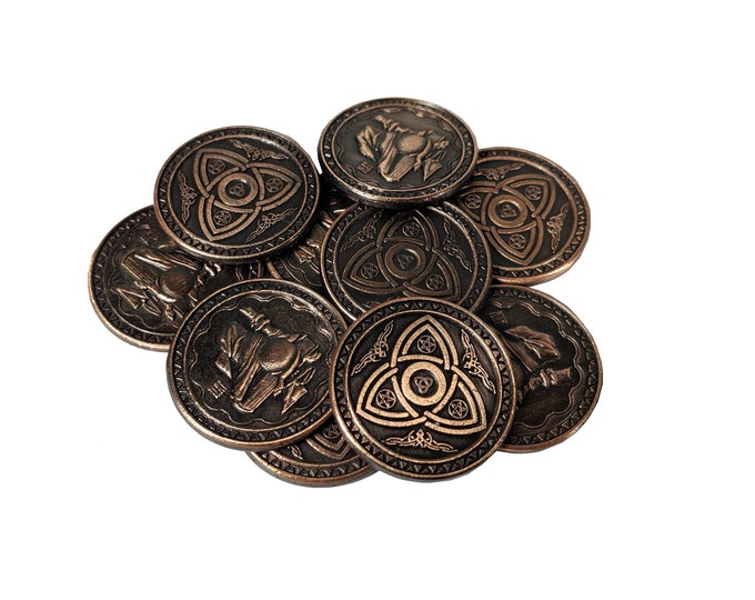 Fantasy Coins Magic Copper - Etsy