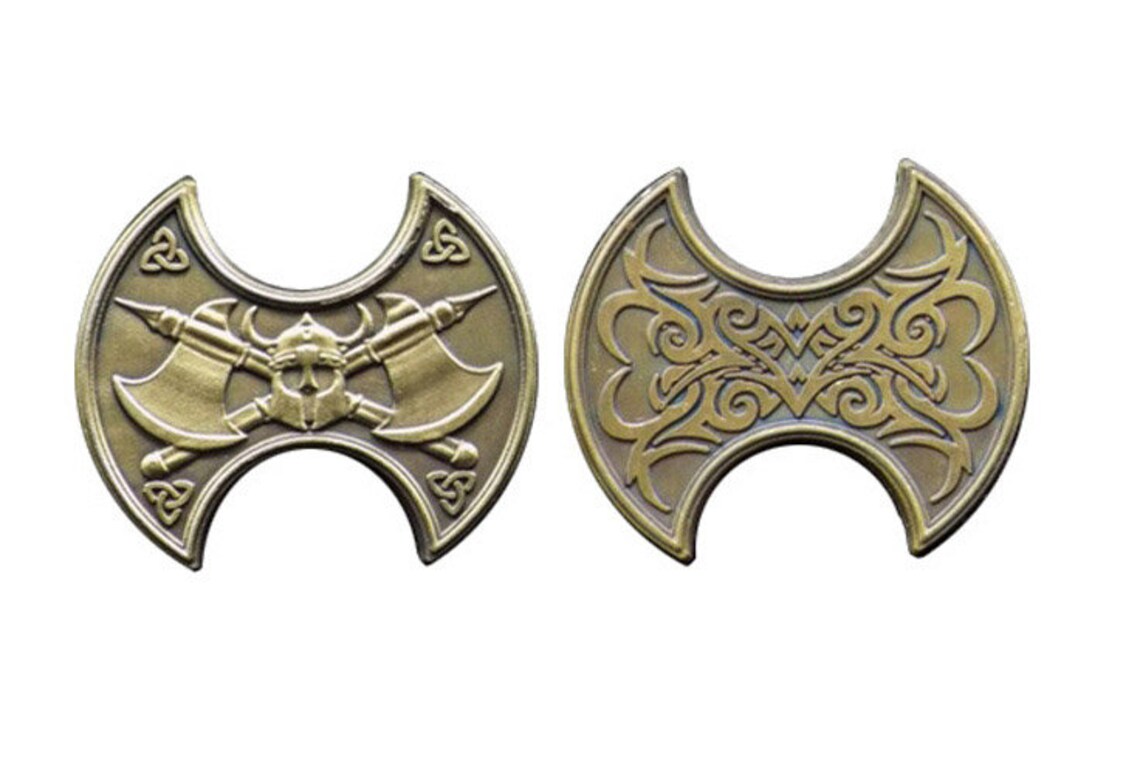 Fantasy Coins Barbarian Gold - Etsy