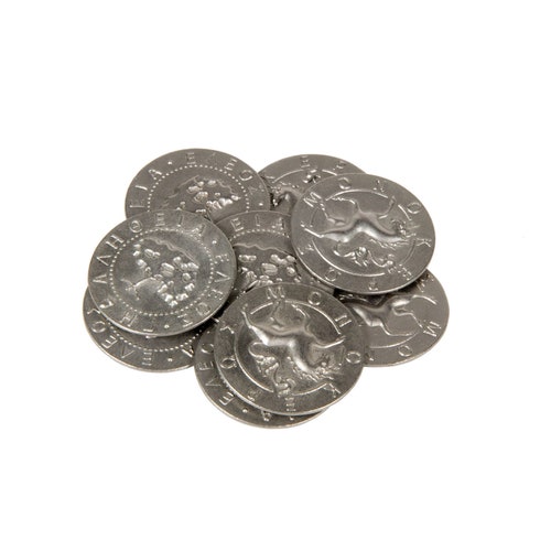 Mythological Creatures Themed Gaming Coins Tiny 15mm - Etsy