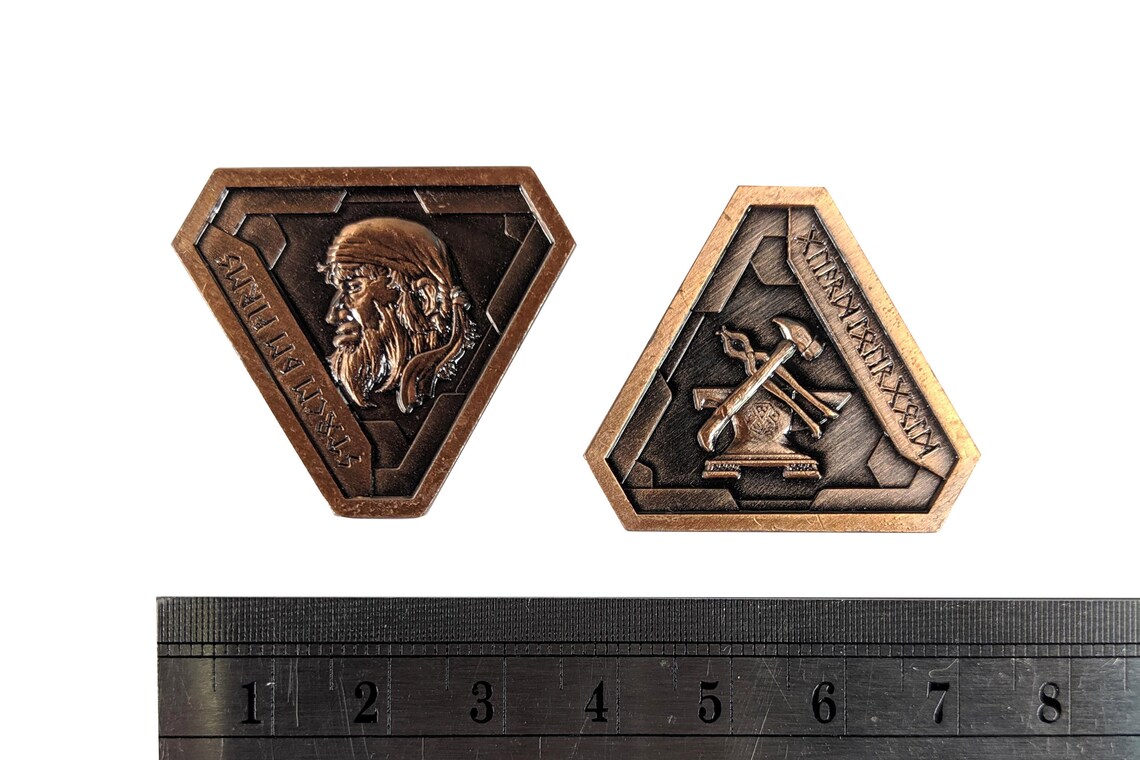 Fantasy Coins Forge Master Copper | Etsy