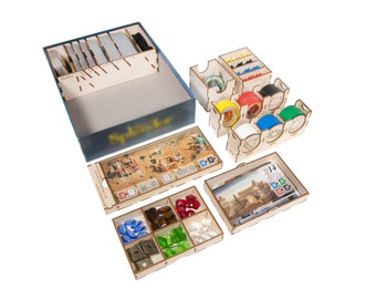 Splendor Board Game Organizer Compatible With All Expansions / Splendor ...