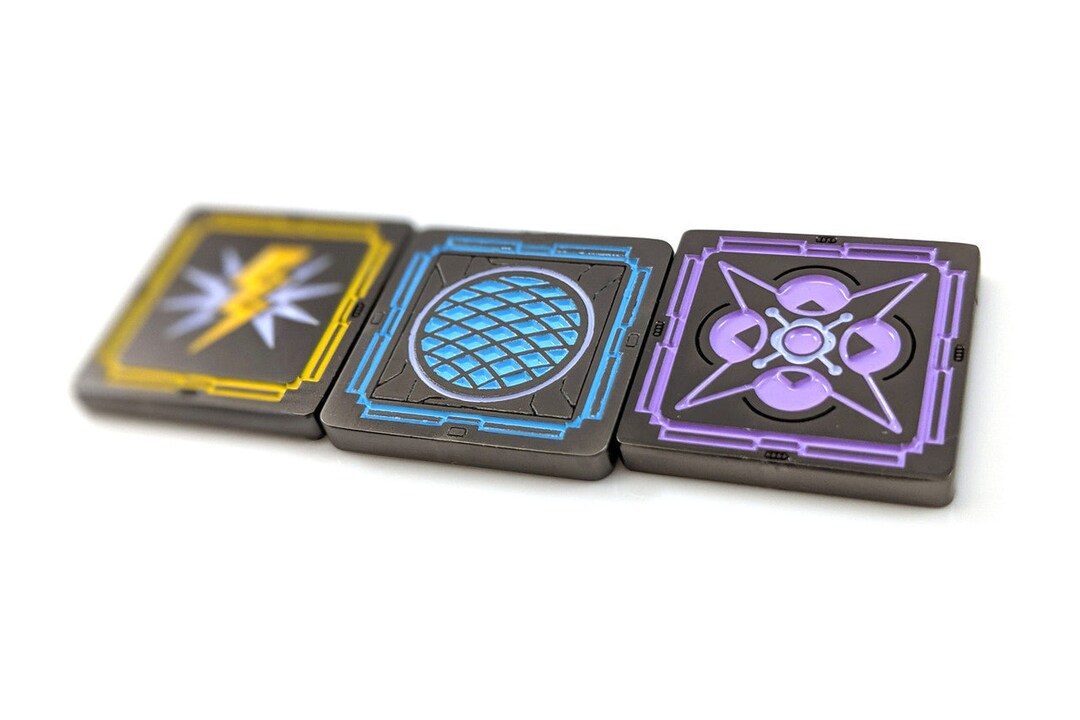 Starship Elite Playsets Metal Shield, Charge, and Force Tokens - Etsy