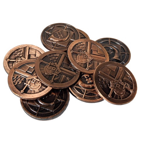 Fantasy Coins Elven Copper Piece - Etsy