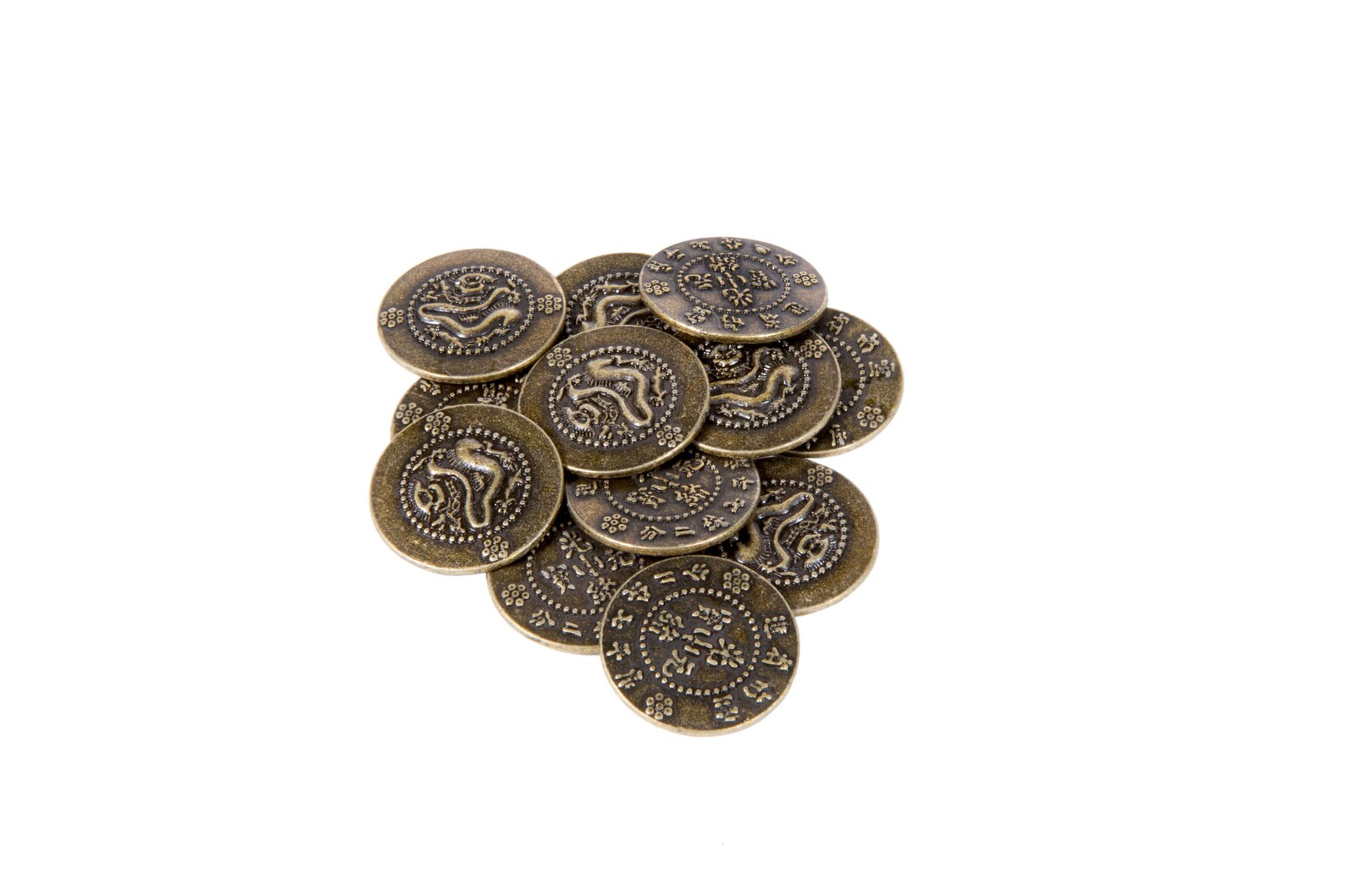 Chinese Themed Gaming Coins Medium 25mm 12-pack - Etsy