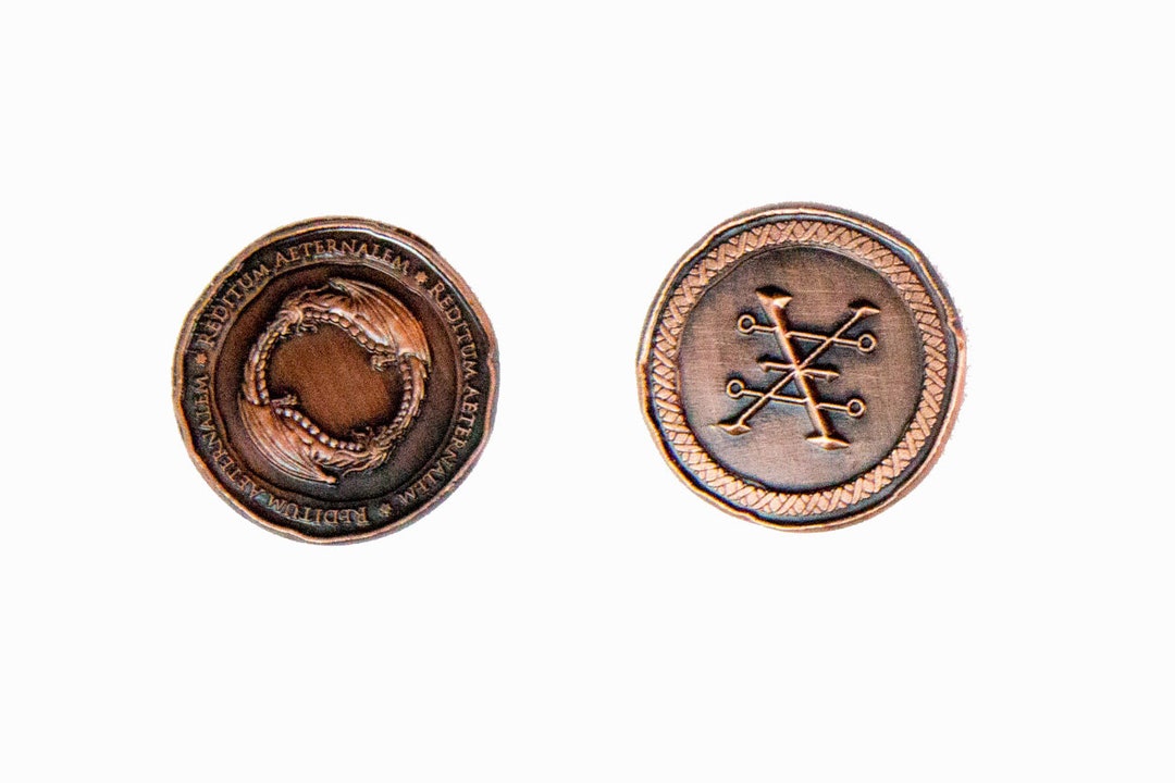 Fantasy Coins Draco Copper - Etsy