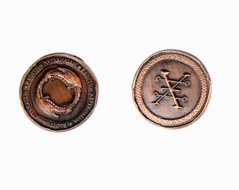Fantasy Coins Elven Copper Piece - Etsy