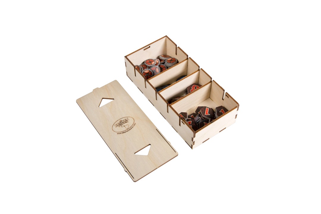 Short Bits Box for Sleeved Card Game Organizer - Etsy