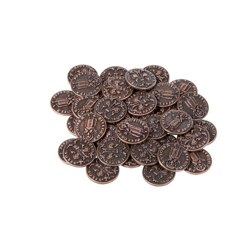 Renaissance Themed Gaming Coins Small 20mm 15-pack - Etsy