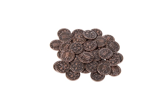 Renaissance Themed Gaming Coins Tiny 15mm 18-pack | Etsy