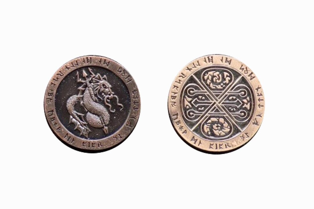 Fantasy Coins - Fire Copper - Etsy