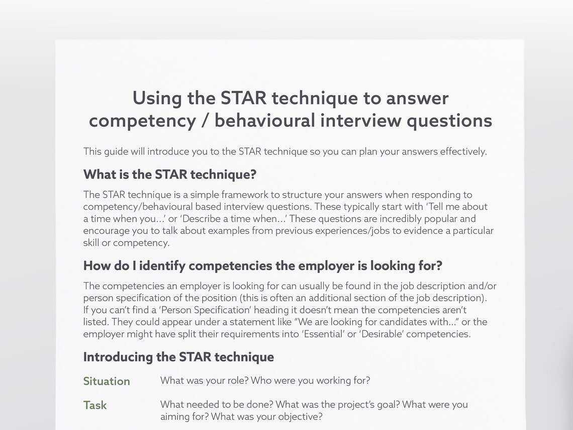 Printable Job Interview Planner Interview Prep Interview - Etsy