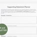 Printable Supporting Personal Statement Bundle | 900-word Supporting ...