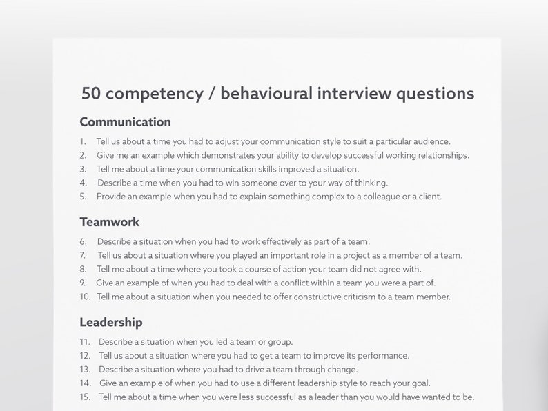 Printable Job Interview Planner, Interview Prep, Interview Questions ...