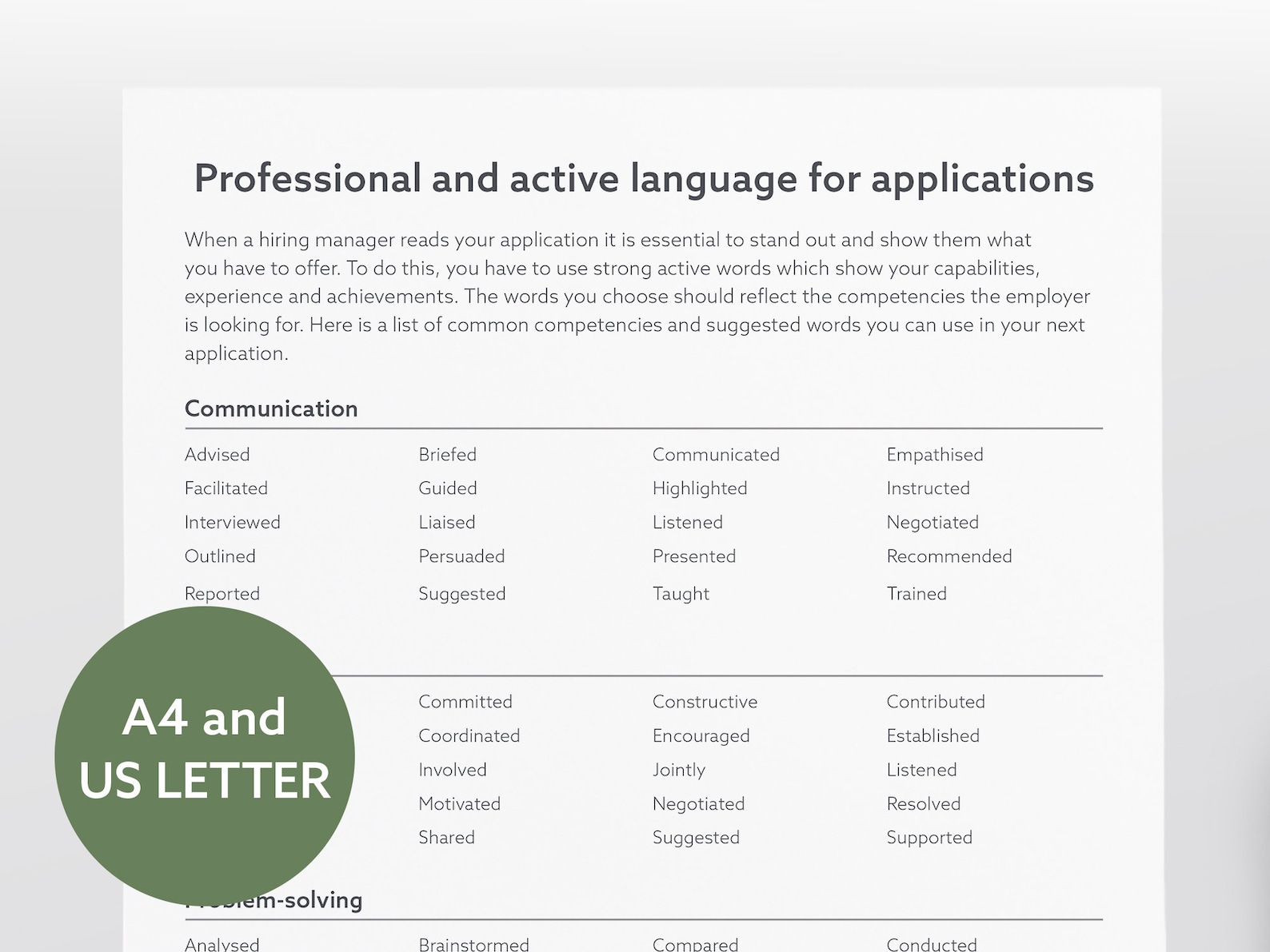 Printable Supporting Personal Statement Bundle | 900-word Supporting Statement Example ...