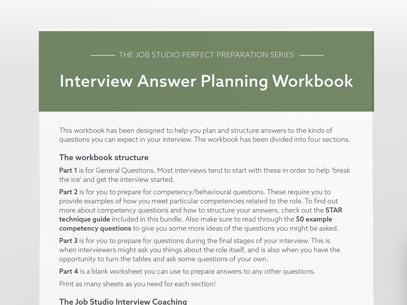 Printable Job Interview Planner, Interview Prep, Interview Questions ...