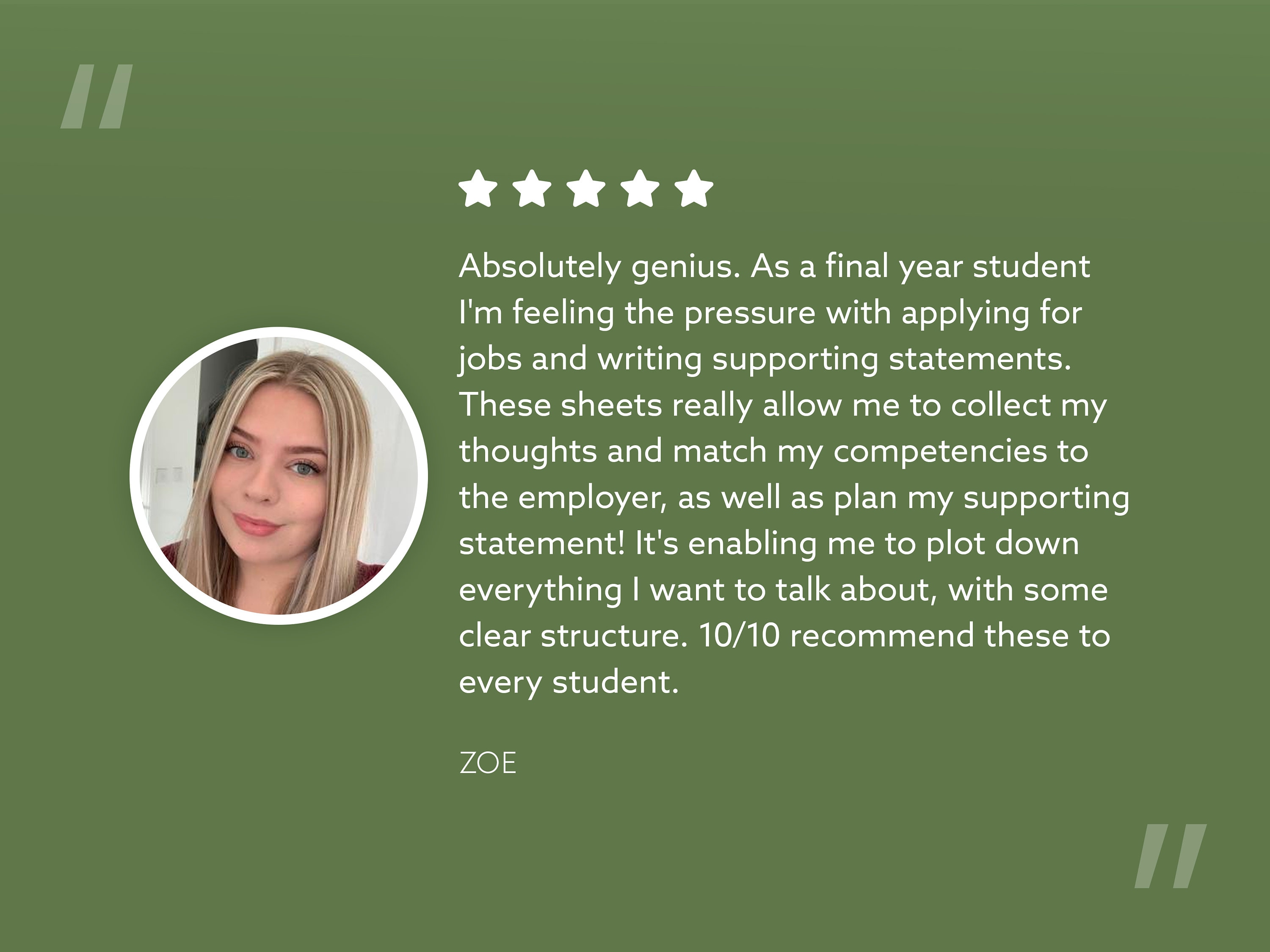 Printable Supporting Personal Statement Bundle | 900-word Supporting ...