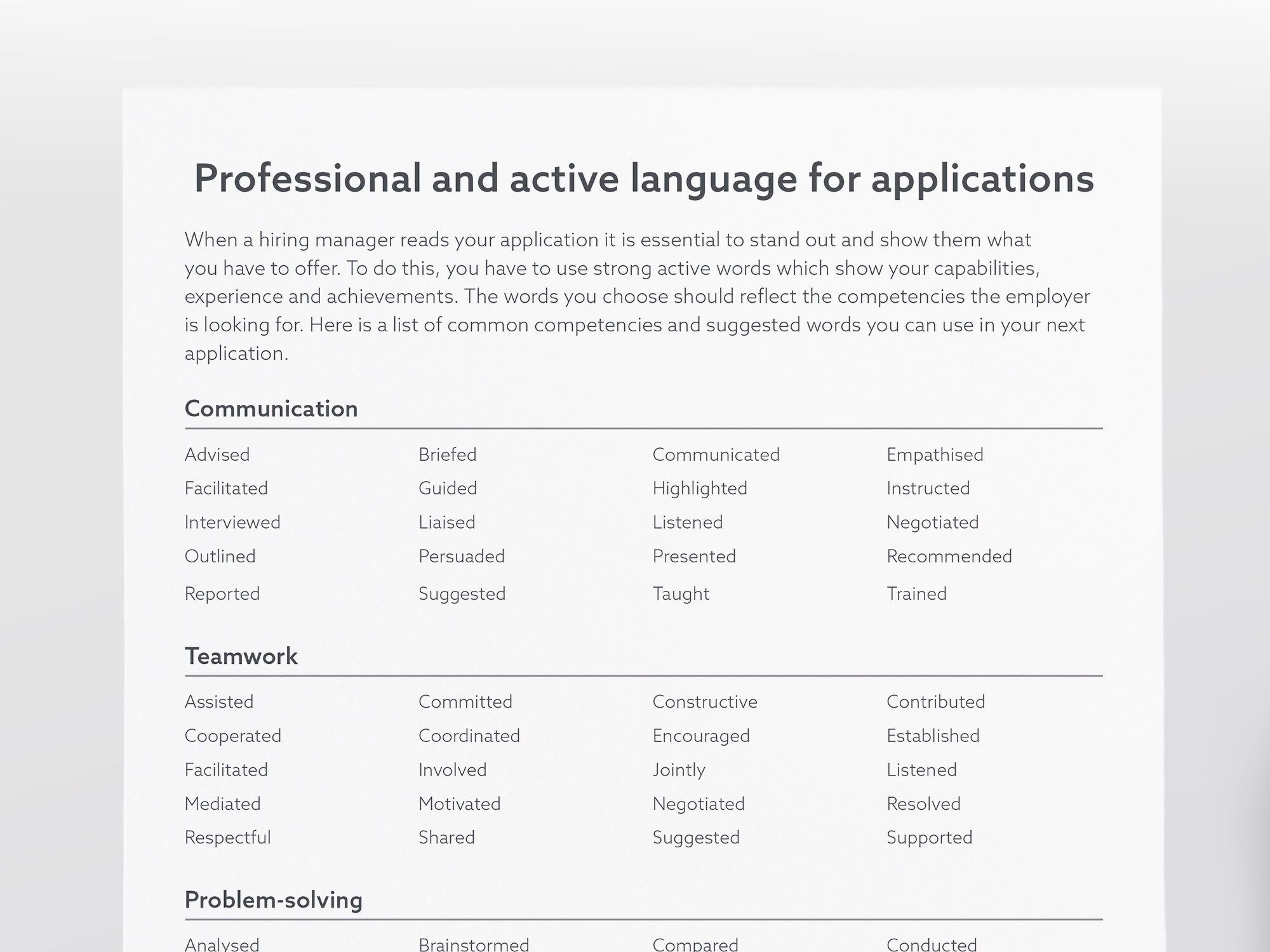 Printable Job Application Bundle - Job Application Tracker, Resume/cv ...