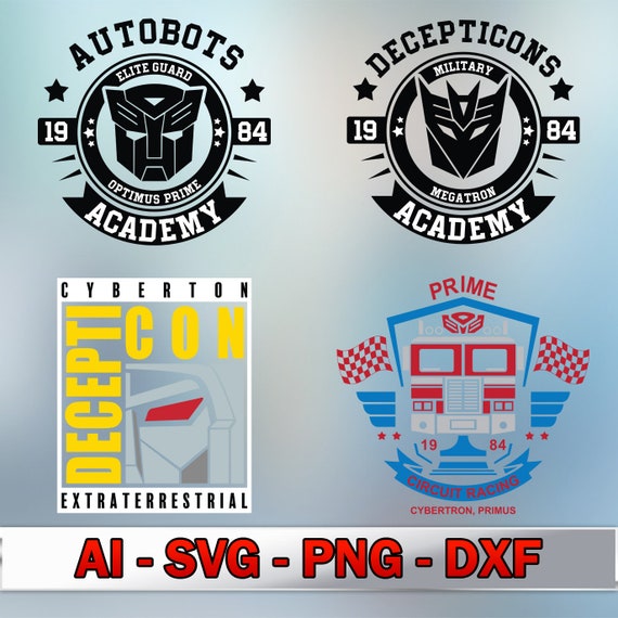 Transformers SVG DXF PNG | Etsy