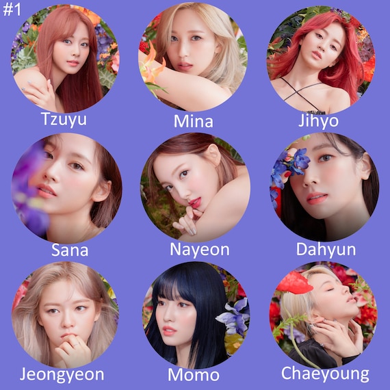 Twice eyes Wide Open Pinback Buttons | Etsy