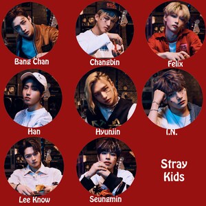 Stray Kids "all In" Non-transparent Fan / Picket / Image Picket - Etsy