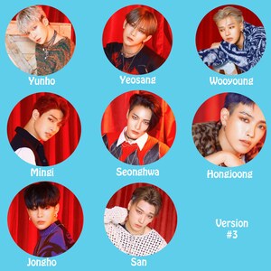 ATEEZ Non-transparent Fan / Picket - Etsy