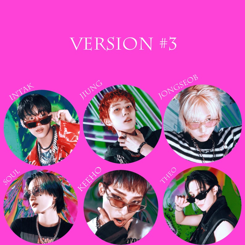P1harmony "killin' It" Non-transparent Fan / Picket / Image Picket ...