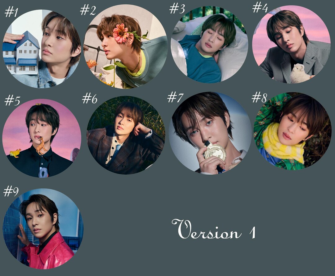 ONEW "connection" / "flow" Non-transparent Fan / Picket / Image Picket ...