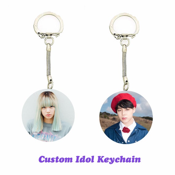 Custom Idol Keychain - Etsy