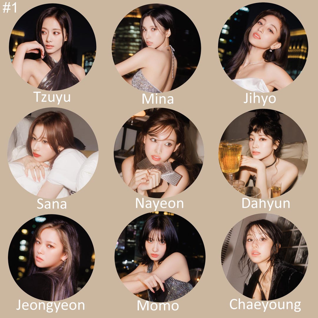 Twice "with You-th" / "i Got You" Pinback Buttons / Kpop Buttons / Kpop ...