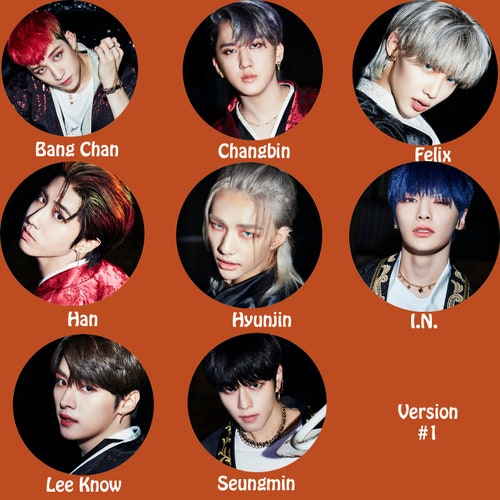 Stray Kids Pinback Buttons - Etsy