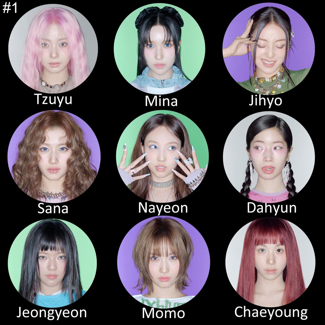Twice "this IS For" Non-transparent Fan / Picket / Image Picket / Kpop ...