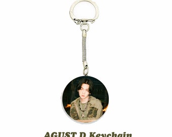 Bts//suga//agust D//yoongi//d Day//army//kpop//lanyard//keychain ...
