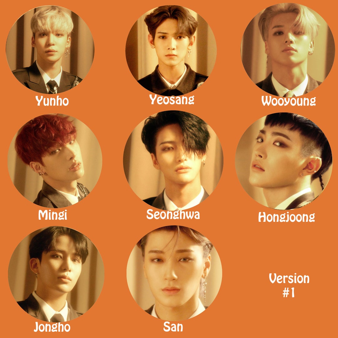 ATEEZ Non-transparent Fan / Picket - Etsy