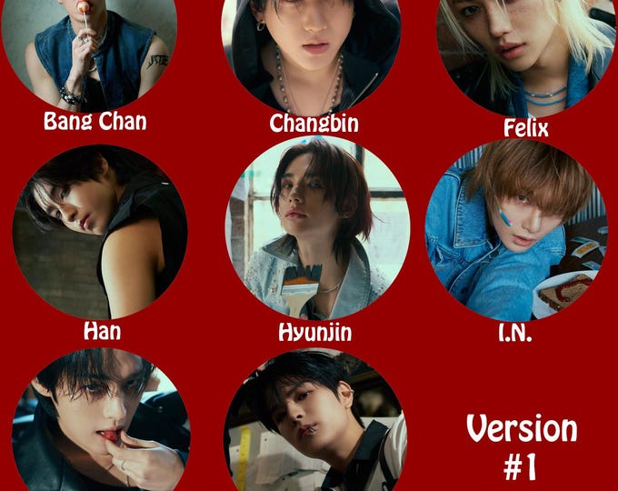 Stray Kids Fanmade Bow Medium Pickets | Kpop Concert Picket - Etsy