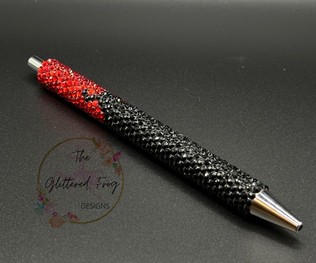 Blood Drip Rhinestone Pen - Etsy