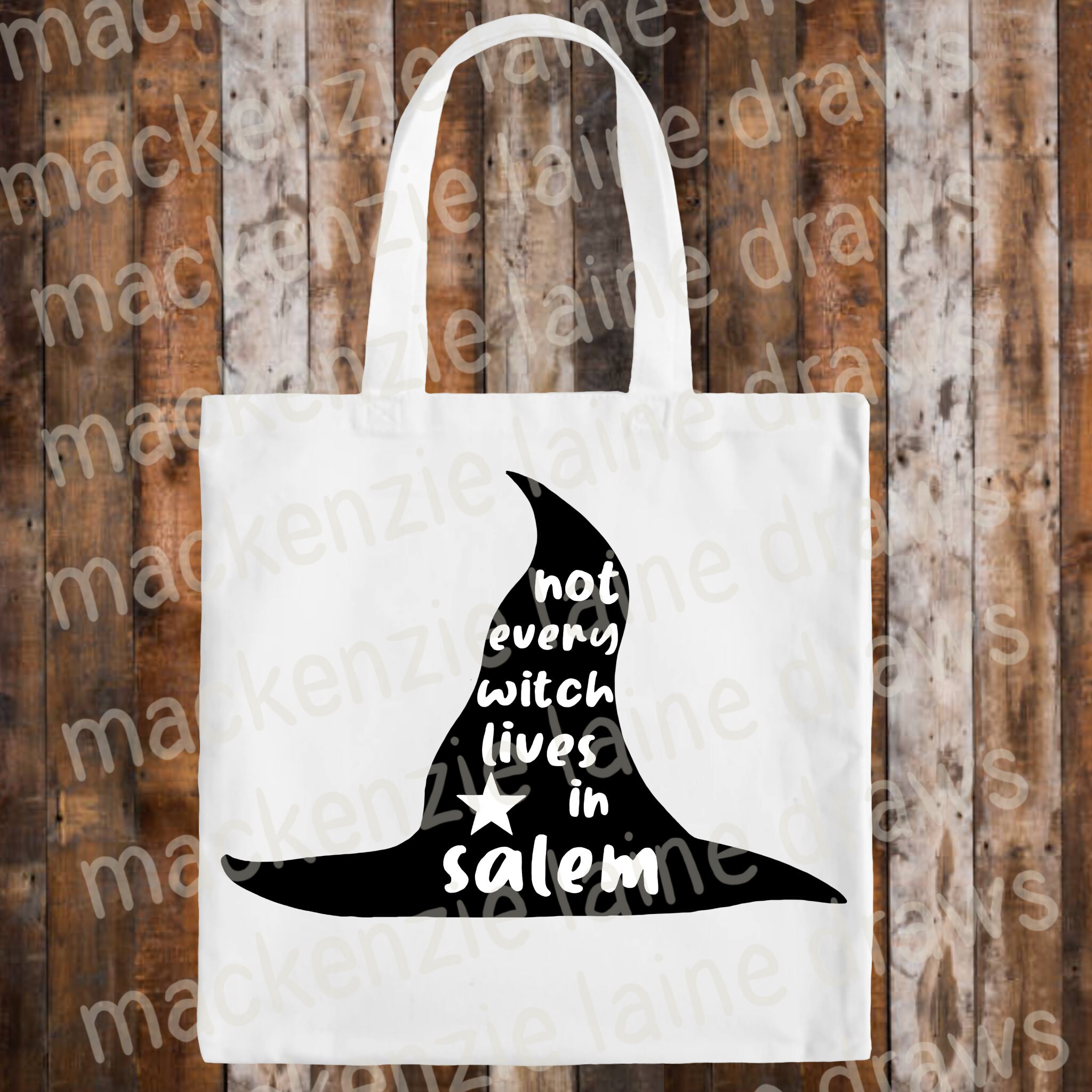 Not Every Witch Lives in Salem SVG PNG JPG Hat Cricut - Etsy
