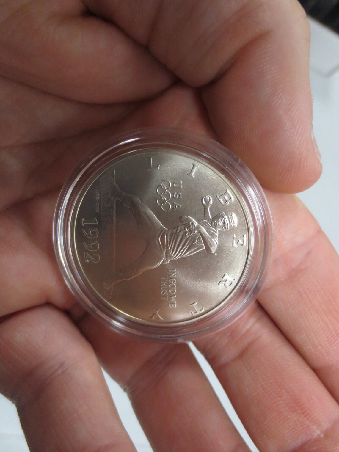 1992 U.S. Olympic Coins 2-coin UNCIRCULATED Commemorative Set - Etsy